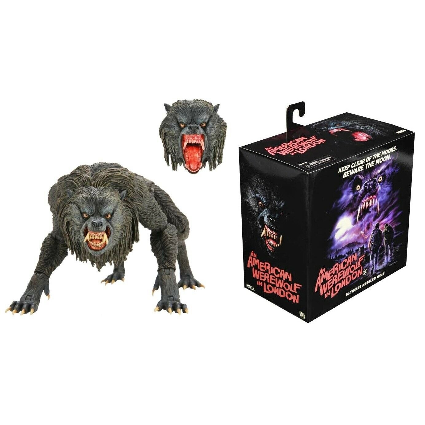An American Werewolf in London Ultimate Kessler Wolf Action Figure Neca ...