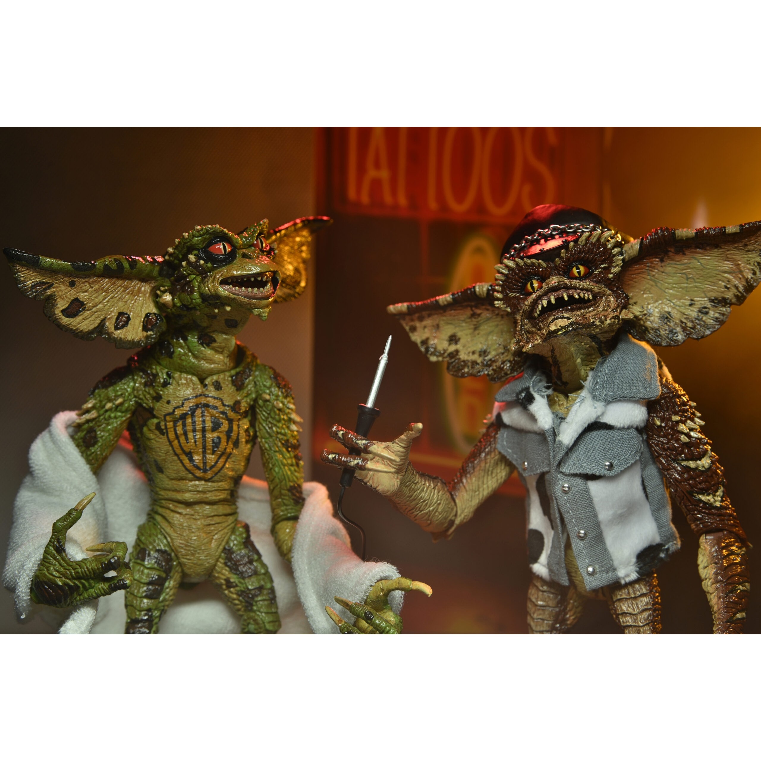 Gremlins 2 Tattoo Gremlins Action Figure 2-Pack Neca - official