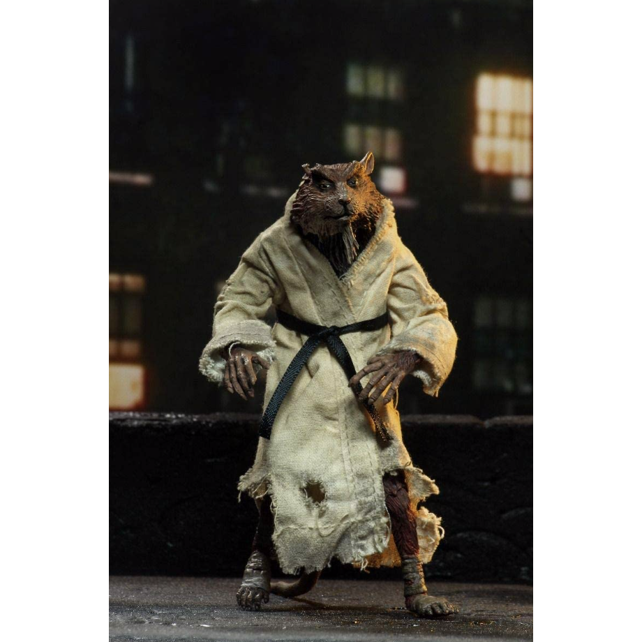 Teenange Mutant Ninja Turtles (1990 Movie) Splinter Action Figure Neca ...